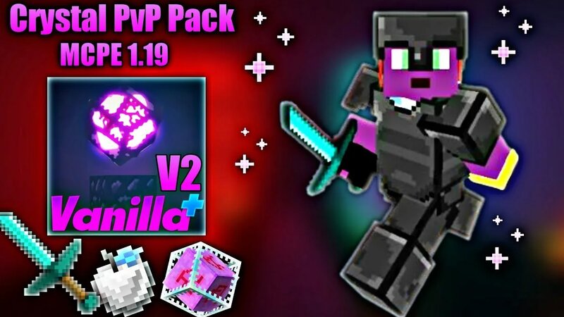 Vanilla Plus V2 - Crystal PvP Texture Pack MCPE 1.19!! Crystal pvp ...