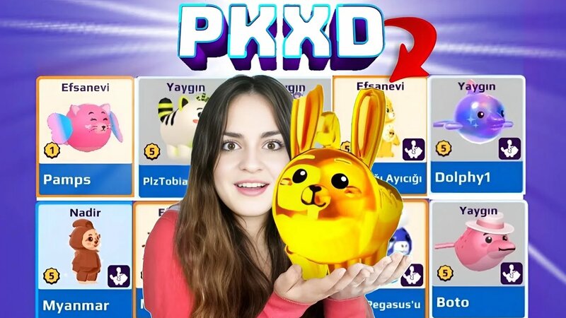 Pk XD golden rabbit pet! which pets can be buyed with this pet? who got ...