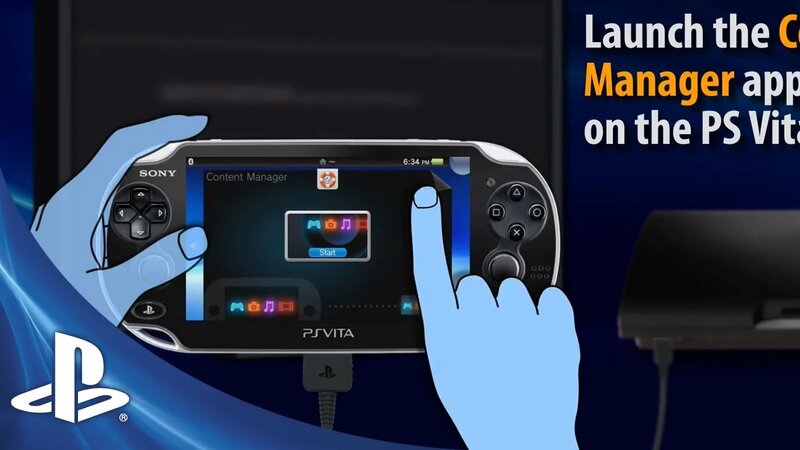 Content Manager for PS Vita systems