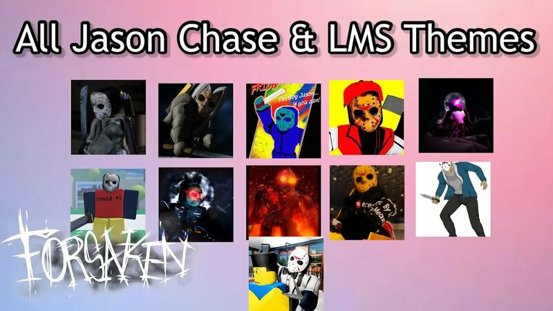 All Jason Chase & Last Man Standing (LMS) Themes - Forsaken (Roblox ...