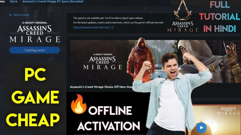 Assassin's Creed Mirage PC Game: Offline Activation Guide, Does AC ...
