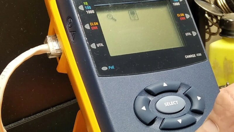 Fluke Networks NetTool Series 2 Pro - сетевой тестер , идентефикаторы ...