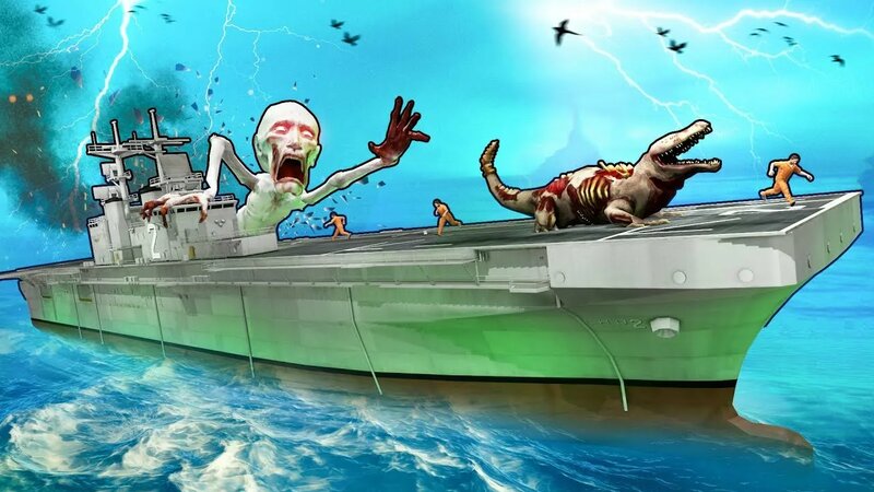 SCP Эксперименты НА Корабле! Выжить Любой Ценой Посреди Океана Против ...