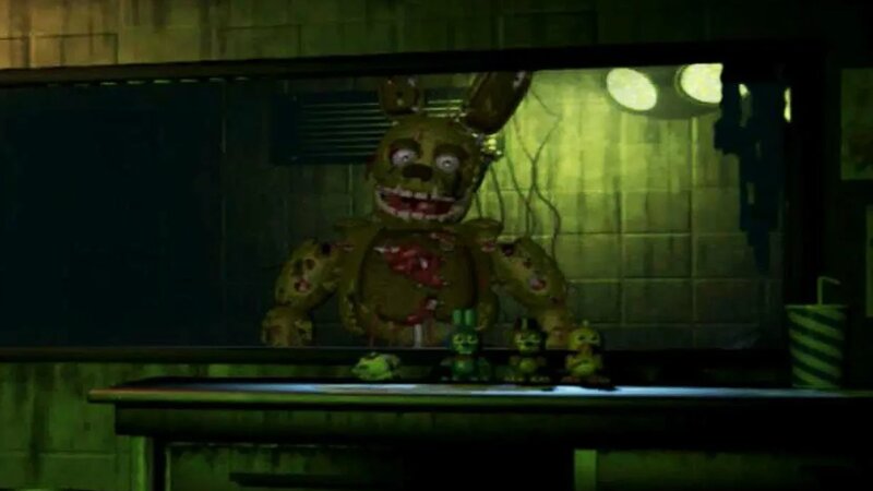 FNAF 3 SIM - New Springtrap Jumpscare! - Yandex Video aramada çevrimiçi ...