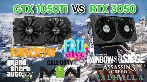 RTX 3050 VS 1050Ti Test in 6 Games - Performance Comparison - Yandex ...
