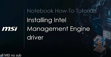 intel r management engine interface download: 901 video Yandex'te bulundu