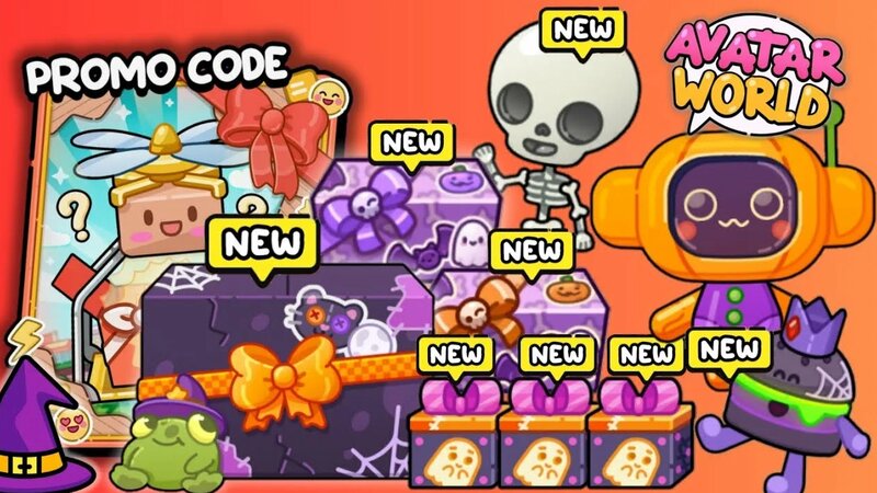 Update! new promo code and all secrets halloween in avatar world avatar ...