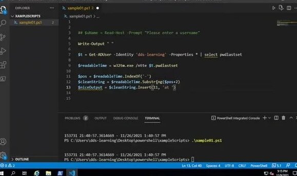 Powershell Scripting - Part 10 Script Example 1 - Смотреть онлайн в ...
