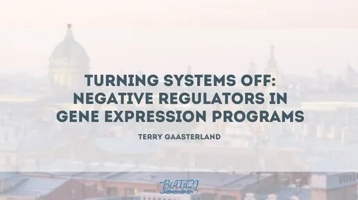 Turning systems off: Negative regulators in gene expression programs ...
