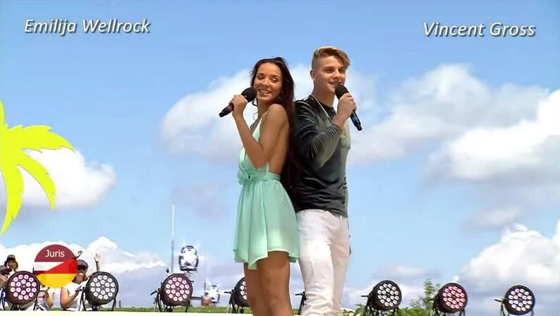 Vincent Gross Emilija Wellrock - Wo die Liebe wohnt (ZDF-Fernsehgarten ...