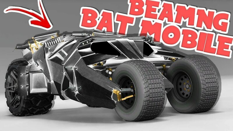The Batmobile In BeamNG Drive! - BeamNG Drive Awesome Automation Mods ...