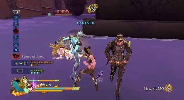 Jotaro VS Over Heaven DIO Boss Fight-JoJo's Bizarre Adventure Eyes Of ...