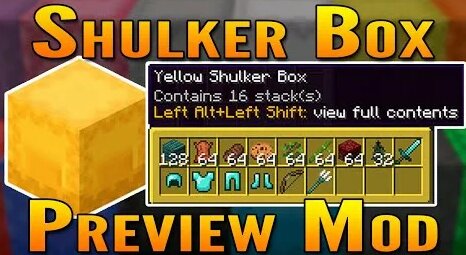 Minecraft Fabric Shulker Box Tooltip Mod Spotlight (Shulker Box Preview ...