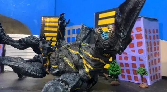 Legendary Godzilla vs Knife Head and Trespasser an epic battle stop ...