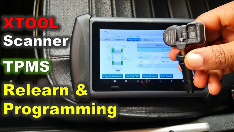 Tire Pressure Monitoring System Sensor Programming & TPMS ECU Relearn ...