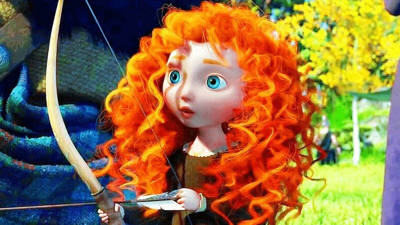 Baby Merida Learns Archery Scene | Brave (2012) Movie CLIP HD - Yandex ...