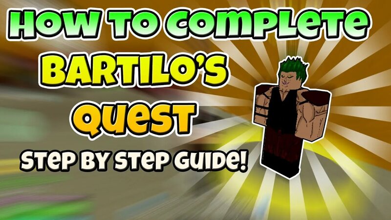 How To Complete Bartilo Quest or Colosseum Quest in 2nd Sea - Blox ...