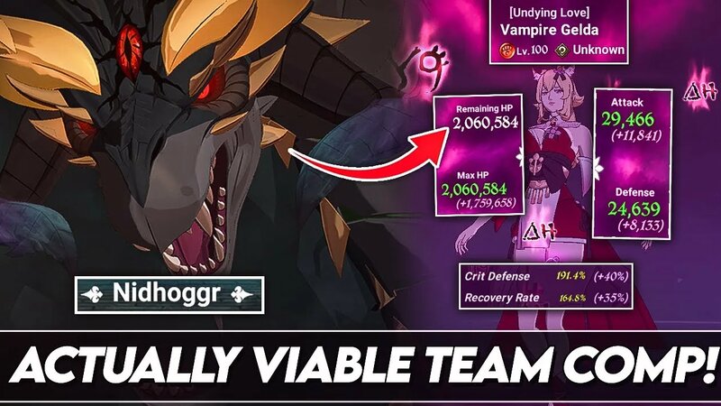 I CANT Believe Gelda MADE Nidhoggr LOOK EASY?! Vampire Gelda Showcase ...