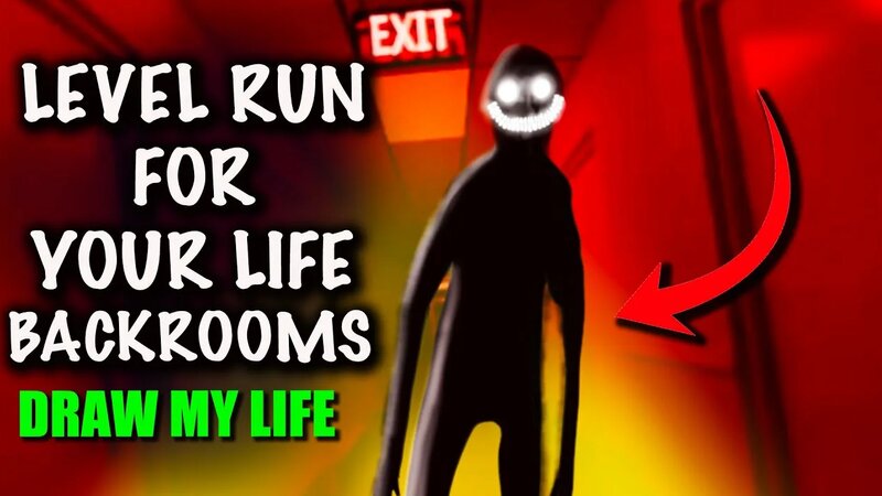 Level Run For Your Life Backrooms | Draw My Life - Смотреть онлайн в ...