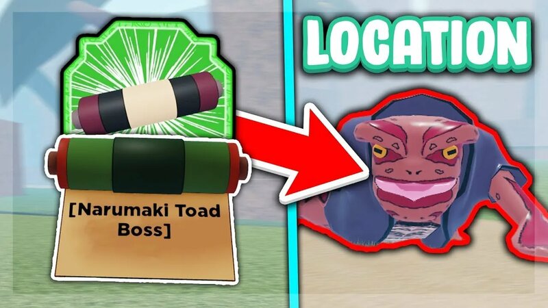 Jayramaki Toad Spirit and Narumaki Toad Spirit Location || Shindo Life ...