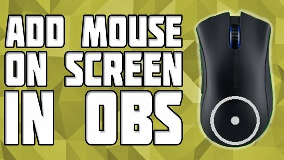 How to add a Mouse on Screen in OBS! Onscreen mouse OBS! - Смотреть ...
