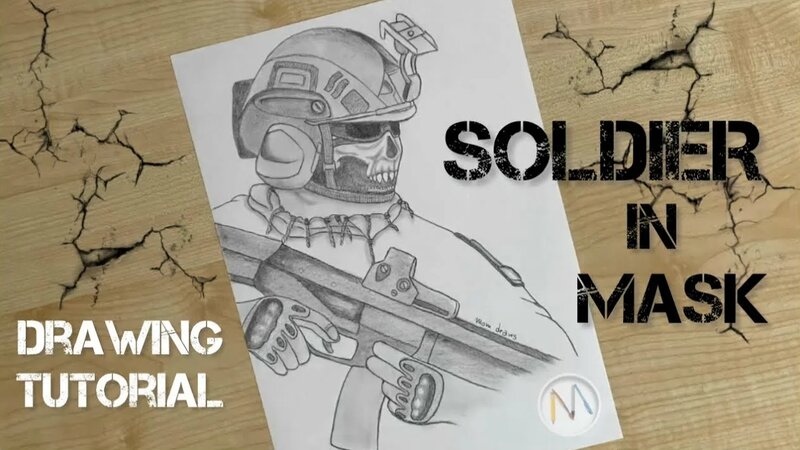 How to draw a soldier / Drawing tutorial - Yandex Video aramada ...