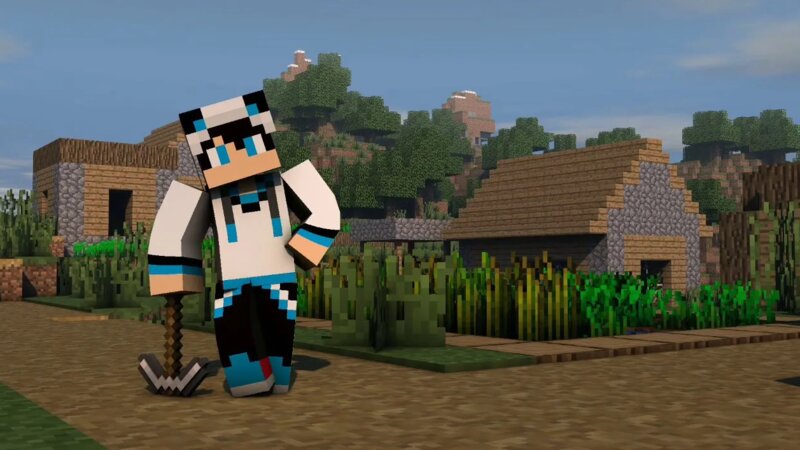 How to make minecraft wallpaper with your skin | legit | nova skin wallpaper