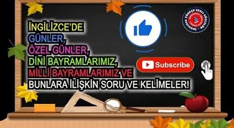 ingilizce günler: 997 video Yandex'te bulundu