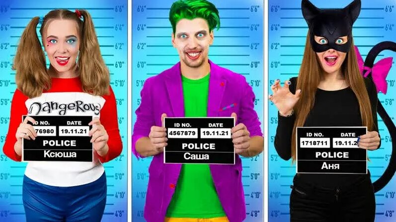 Стали Суперзлодеями на 24 Часа Челлендж! Побег из Тюрьмы — Видео от ...