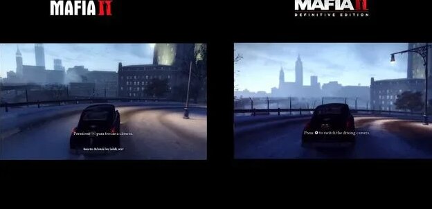 Mafia 2 Original VS Remaster Comparison/comparação Mafia 2 Definitive ...