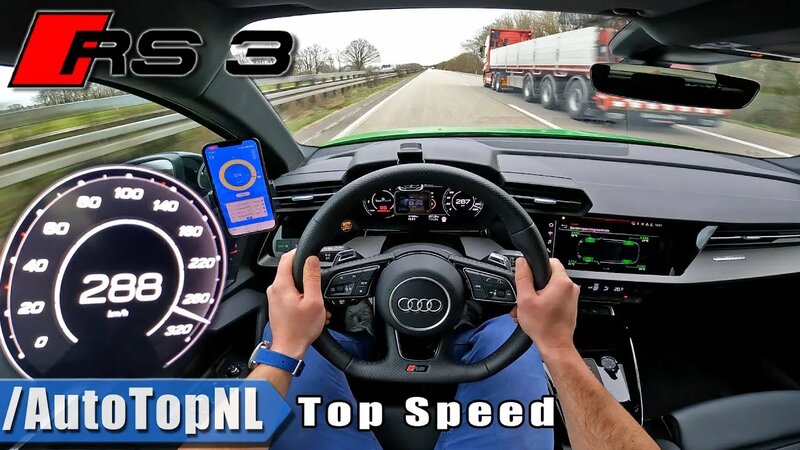 2022 Audi RS3 Sportback 8Y | TOP Speed 288kmh on Autobahn by AutoTopNL