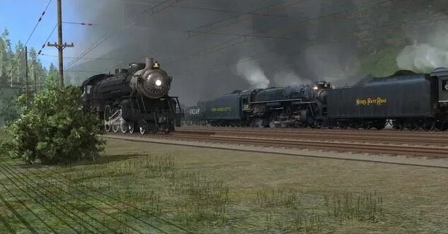 Nickel Plate Road 765 and Pere Marquette 1225 (Trainz: A New Era ...
