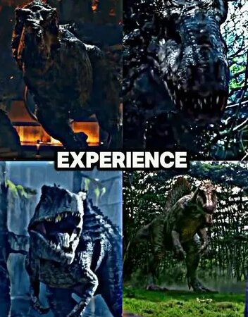 Rexy vs I-Rex vs Giga vs Spino #vs #edit #recommended #jurassicworld # ...