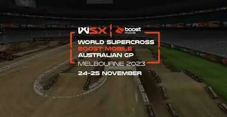 2023 World Supercross Australian GP GoPro Track Map