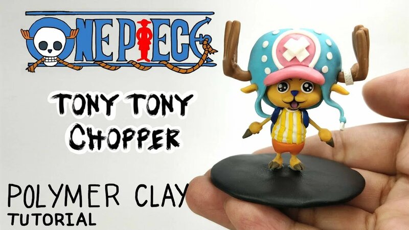 Tony Tony Chopper - One Piece - Polymer Clay Tutorial - Смотреть онлайн ...