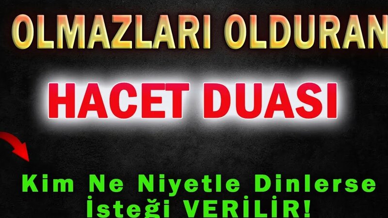 Bütün İstekleri Olduran Mucize Gibi Etkili Karınca (Hacet) Duasi ...