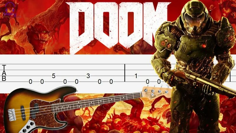 DOOM - At DOOM’s Gate by Mick Gordon [Bass Tabs Tutorial] - Смотреть ...