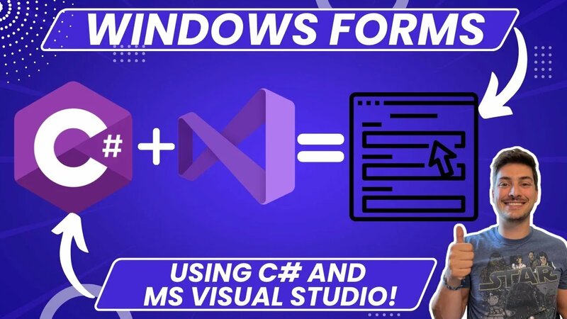 How to Design a Windows Form Project Using Microsoft Visual Studio and ...