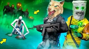 GTA 5 - МЫ Стали Агентами SCP Фонда ! 3 Часть ! - Челленджи В ГТА 5 ...