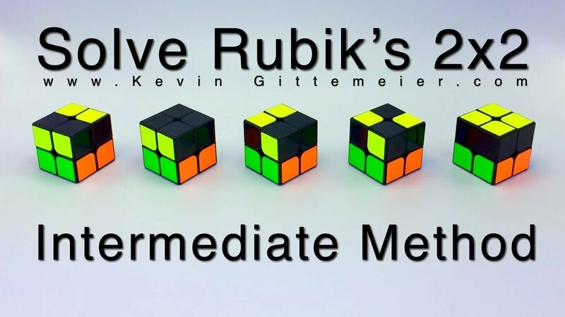 How To Solve 2x2 Rubik's Cube Part 2: Intermediate Method - Yandex ...