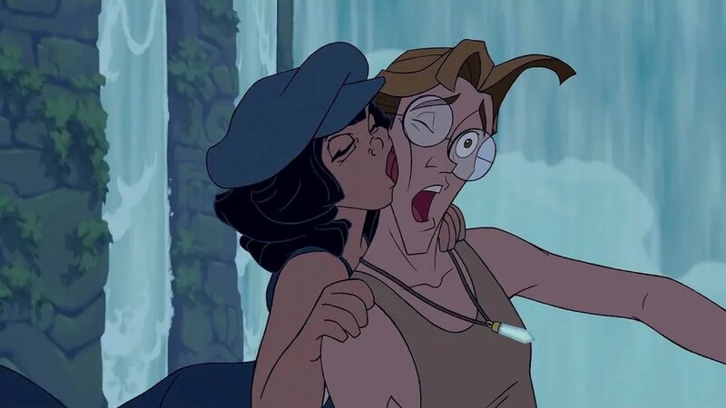 Atlantis: The Lost Empire - Audrey x Milo Moments HD - Смотреть онлайн ...