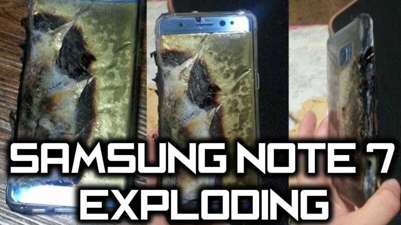 Samsung Galaxy Note 7 Exploding - Смотреть онлайн в поиске Яндекса по Видео