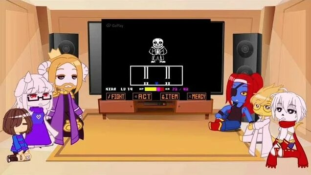 Undertale react to Sans Fighting | Gacha reacts - Смотреть онлайн в ...