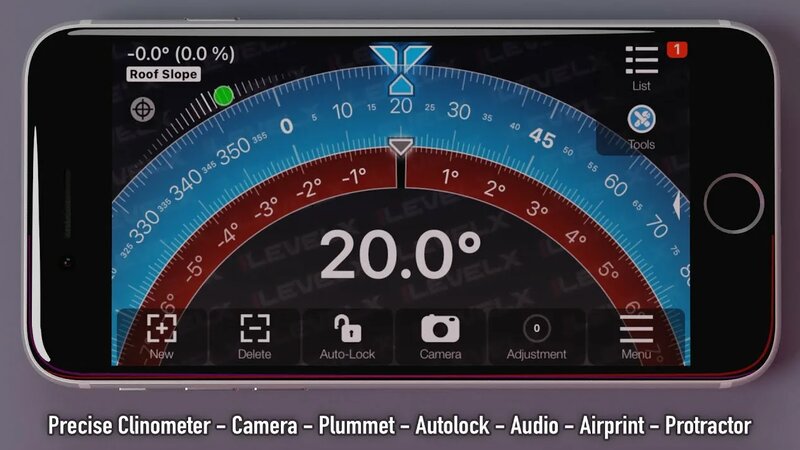 Clinometer, Spirit Level, Protractor, Bubble Level for Android and iOS - Смотреть онлайн в ...