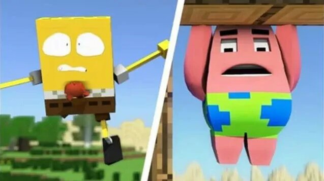 Animation Monsters How Should I Feel Meme | SpongeBob Killer vs Patrick ...