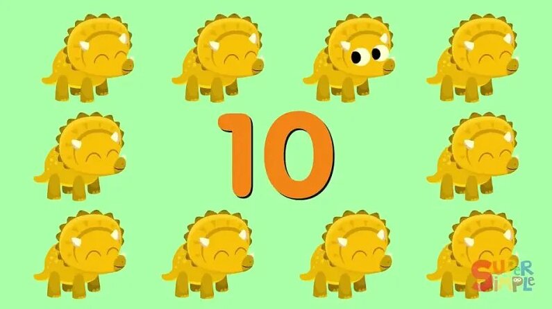 10 Little Dinosaurs _ Kids Songs _ Super Simple Songs — Видео от ...
