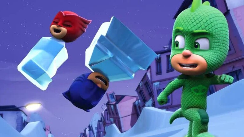 Герои в масках PJ Masks Russian | Ледовый план Гекко | мультики для ...