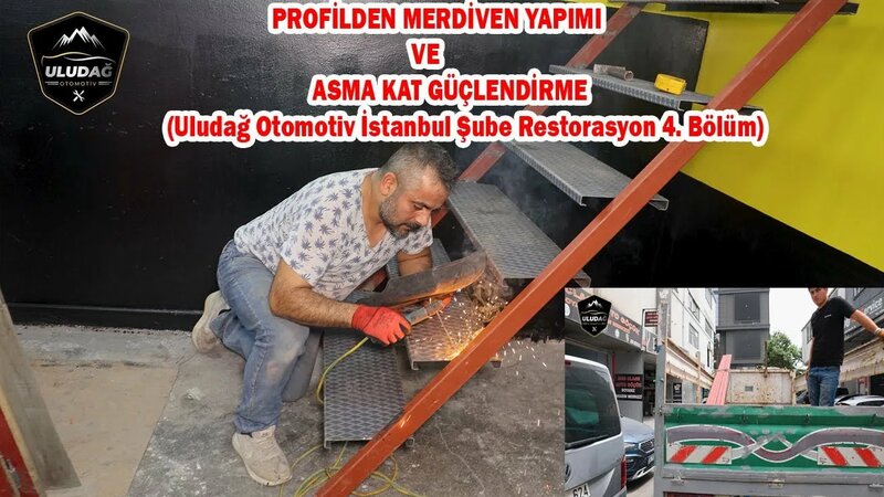 Profilden Merdiven Yapimi | ASMA KAT Güçlendirme (Uludağ Otomotiv ...