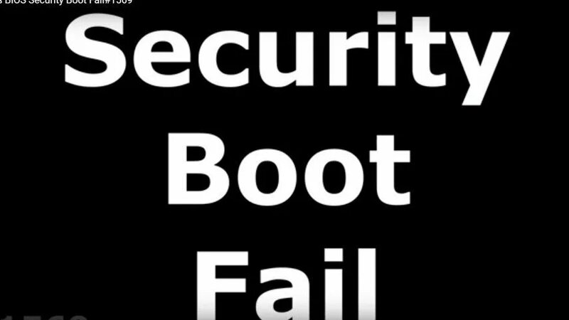 Как отключить Secure Boot в BIOS Security Boot Fail - Смотреть онлайн в ...