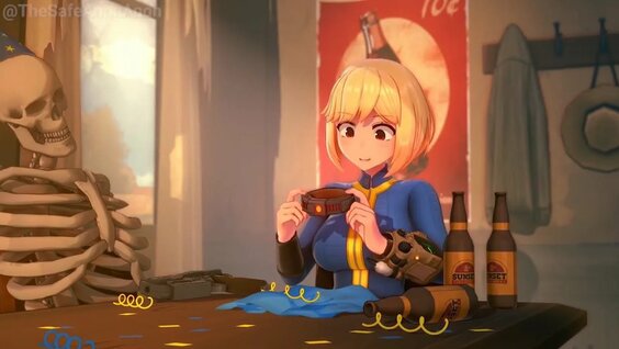 Vault Dweller Girl | Fallout Parody Animation [Anna Anon] - Смотреть ...